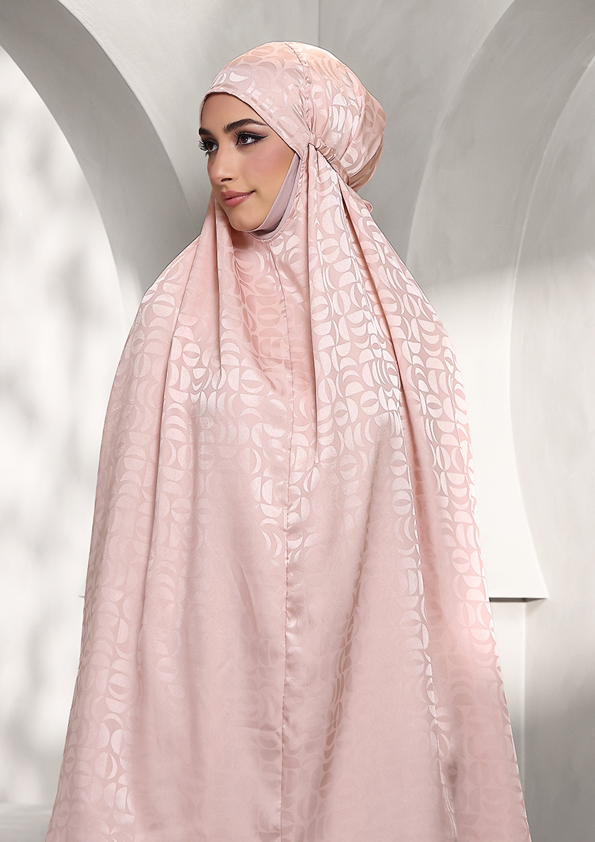 Hilal Rose -Women prayer set - Bokitta Subang Jaya
